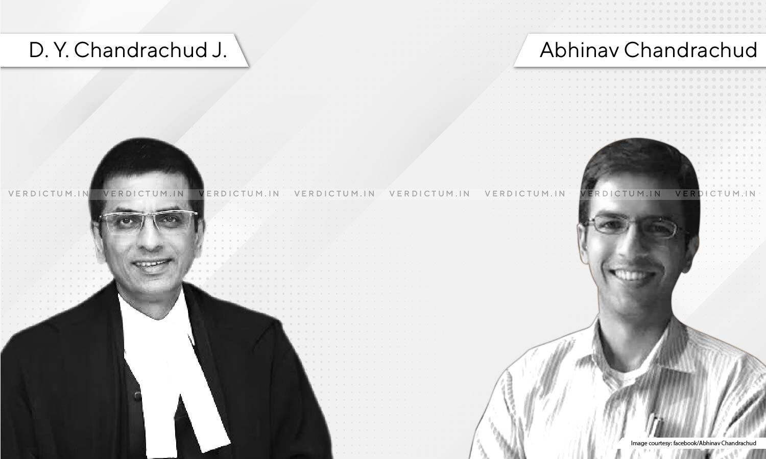 Passed Order To Help Son's Client: Complaint Against Justice D. Y ...