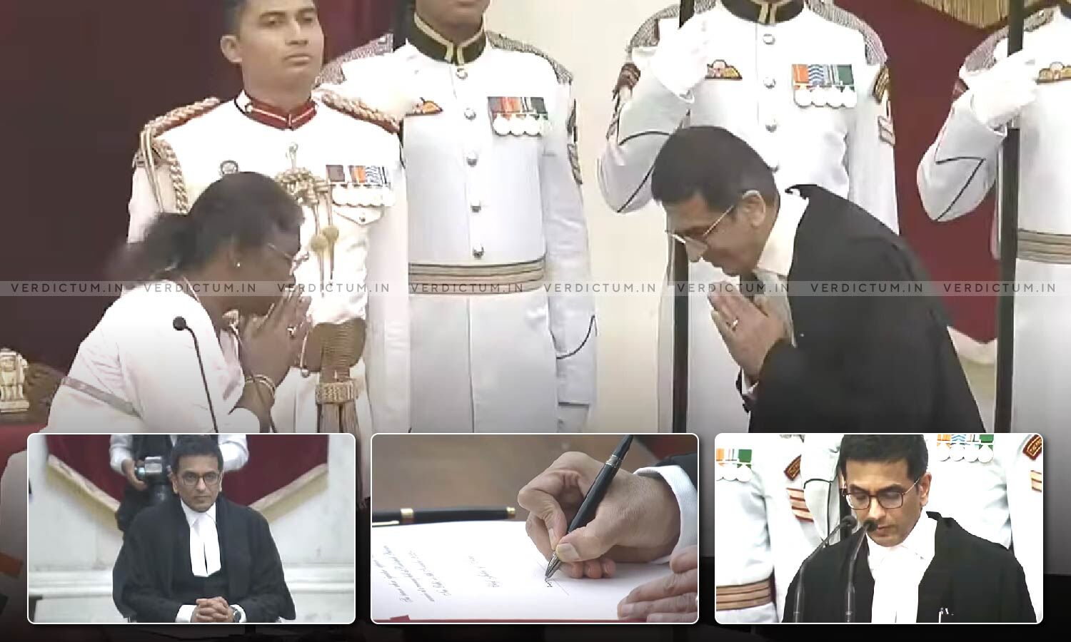 Justice Chandrachud Sworn In As The 50th Chief Justice Of India