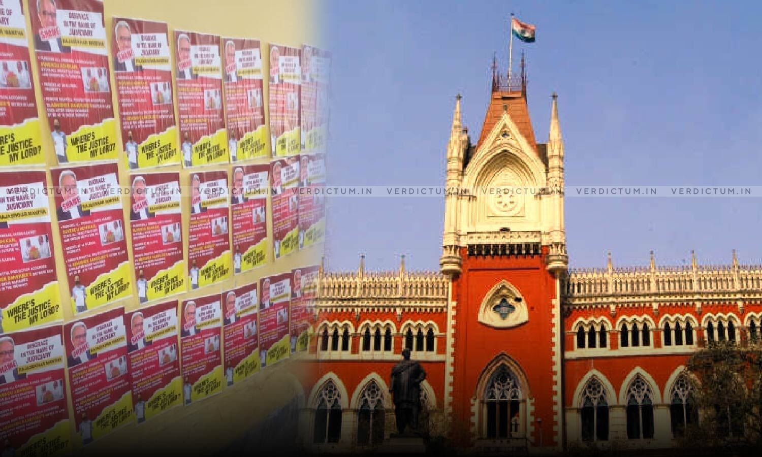 After Sticking Posters Against Justice Rajasekhar Mantha In Court And ...